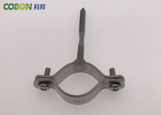 Multicolor Pleated Volt - Endurance Stainless Steel Pipe Clamps For Water Pipeline