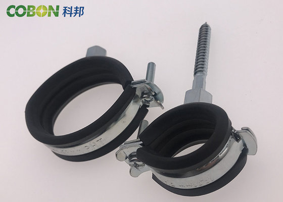 Heating Pipeline Steel Tube Clamps ,  St12 Pipe Clamp Mounting Bracket