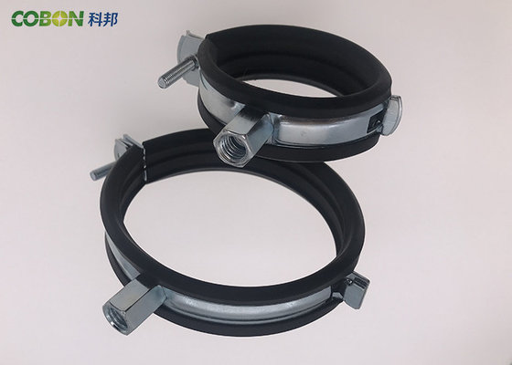 Galvanized Pipes Clamp Type Rubber Pipe Clamp Bracket High Pressure Clamps For Pipes