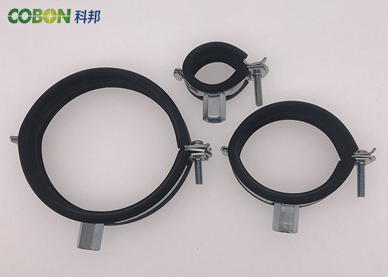 High quanlity clamp blue and white cast iron pipe clamp