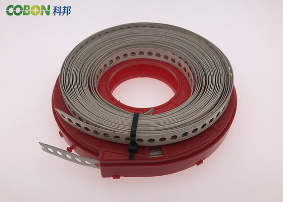 Pre Drilled Metal Fixing Band All Round Fixing Band Environment Friendly