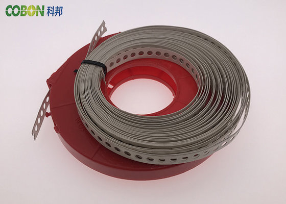 Perforated Metal Fixing Band 10m Galvanized Steel With Color Powder Coated