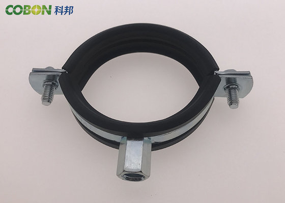 ISO9001 Heavy Duty Hose Adjustable Pipe Clamp Cast Iron Customized