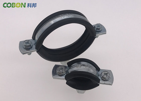Zinc Color Plated Steel Pipe Clamps Cast Iron Heavy Duty Pipe Clamps