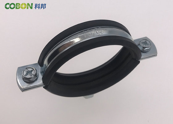 Adjustable Steel Cast Iron Pipe Clamps With A Clip Iron Sheet Material
