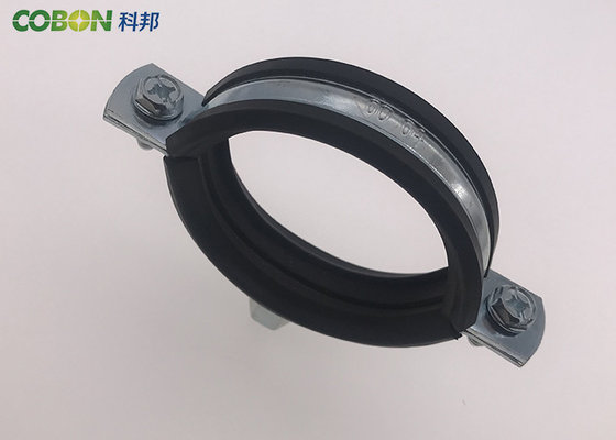 Round Copper Pipe Brackets Friction Clamp For Pipe Split Ring