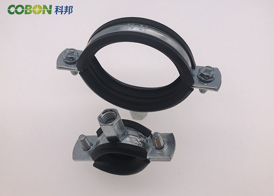 Round Copper Pipe Brackets Friction Clamp For Pipe Split Ring