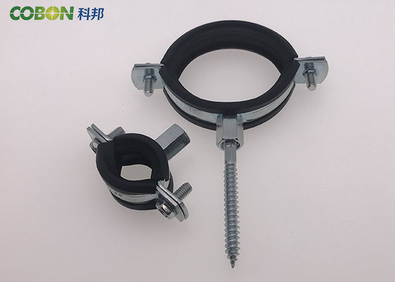 Welding Type Carbon steel Cast Iron Pipe Clamps with EPDM Rubber
