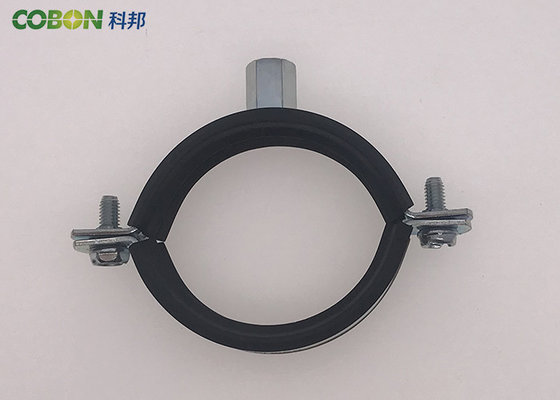 Zinc Plating Cast Iron Pipe Mounting Clamps Black Iron Pipe Hangers