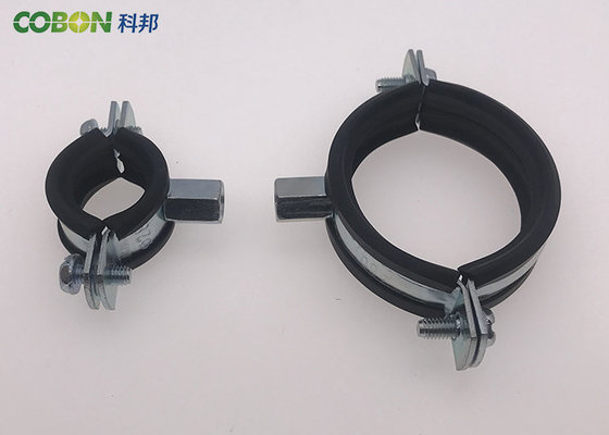Wall Mount Heavy Duty Cast Iron Pipe Clamps Plus 10 Pipe Clamp With EPDM
