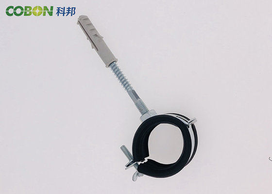 New Fashion Pipe Fitting Galvanized Steel Pipe Repair Clamp Rubber Lined Pipe Clamps