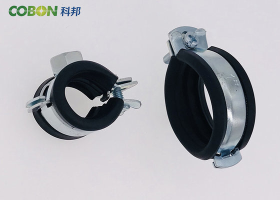 Connection Welding Rubber Lined Pipe Clamp  Lndustrial Rubber Clamps For Pipes