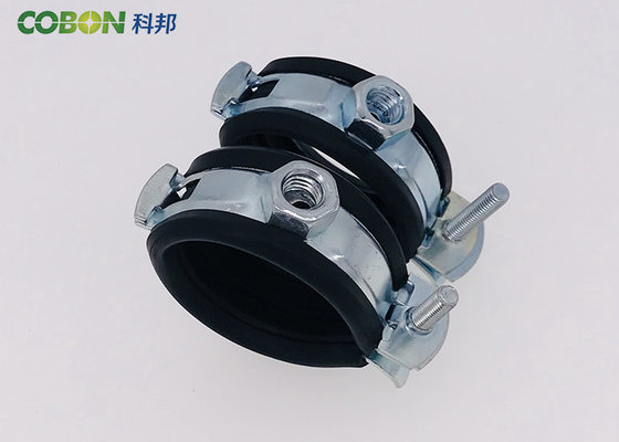 Connection Welding Rubber Lined Pipe Clamp  Lndustrial Rubber Clamps For Pipes