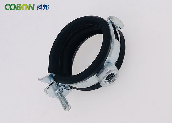 High Temperature Rubber Tube Clamps M8 Suspension Clips Double Ring Clamp