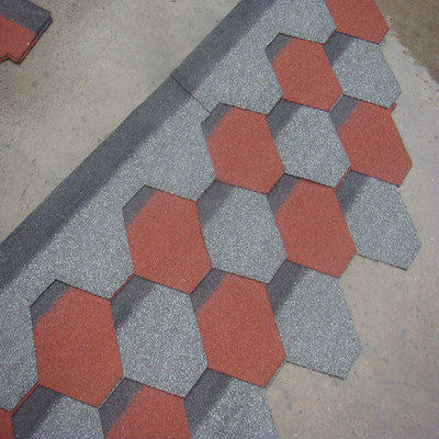 China Mosaic spanish asphalt Roofing Shingles roofing tiles for architecture distributor