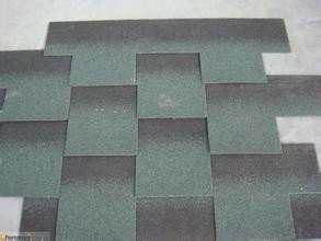 China Goethe Waterproof Asphalt Roofing Shingles , bitumen spanish roof tiles distributor