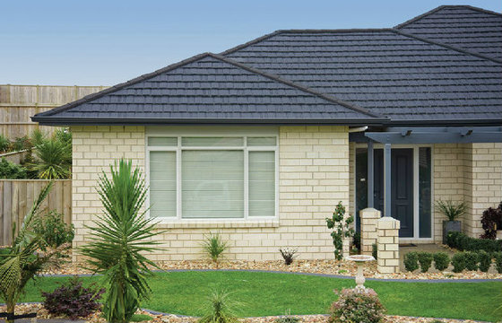 Aluminum - Zinc Coating Stone Chip Coated Steel Roof Tiles / roofing sheet for sale