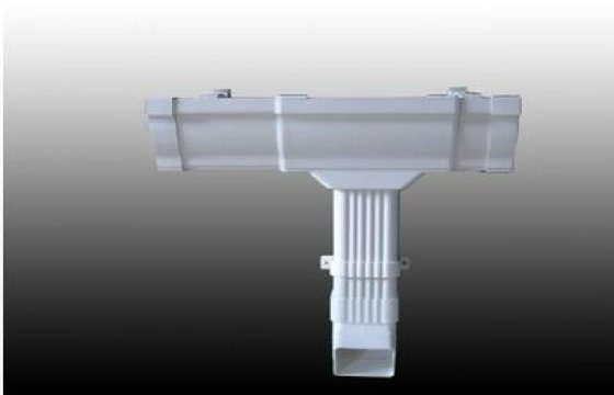 Anti-aging Resin Roof Rain Gutter K Type For Roofing Draining for sale