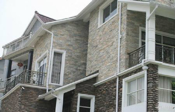 Resin Brown K Style Commercial Rain Gutters , Architecture Roof Drainage Systems for sale