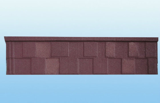Best Waterproof Lightweight Metal Roof Tiles / Stone Coated Steel Roofing Tile