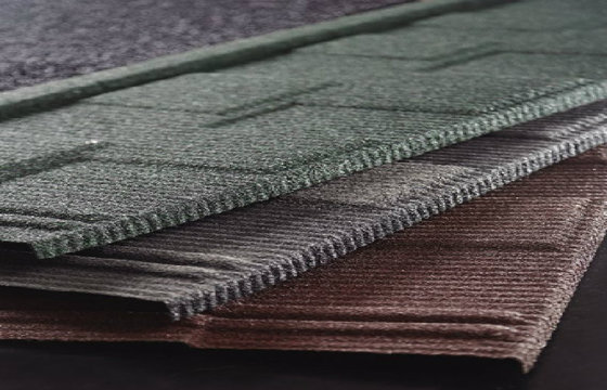 China Grid / Shingle Metal Roofing Panels Lightweight Roofing Tiles distributor