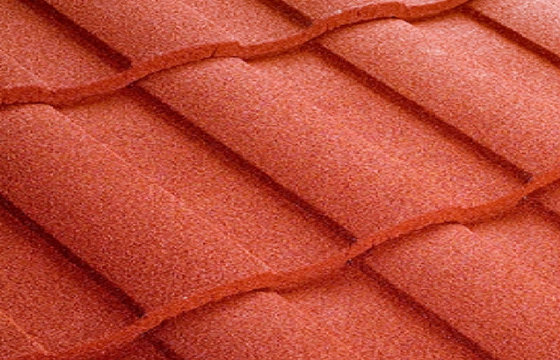 China Eco-friendly Metal Double Roman Roof Tiles Spanish Tile Roof distributor