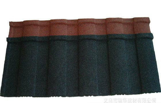China Corrugated Double Roman Steel Roof Tile Aluminium Roofing Tiles distributor