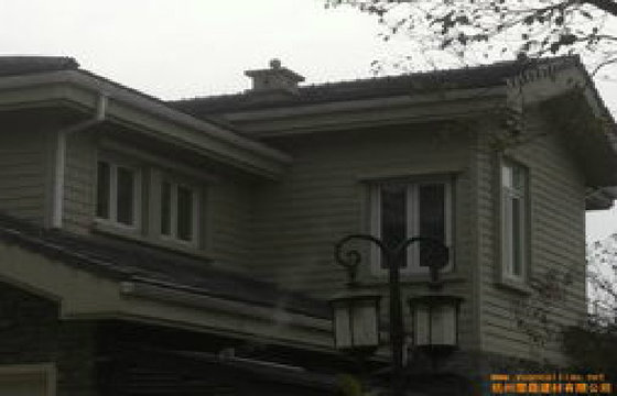 China OEM PVC Rain Gutter Dual Wall / Single Wall Copper Colored Gutters distributor