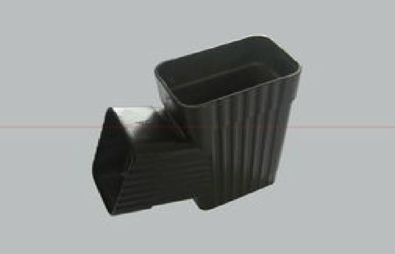 China 1/2 Round Metal Rain Gutters Aluminum Rain Gutters 5 inch K Type / Rectangular distributor