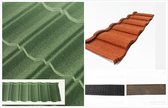 China Light Weight Waterproof Double Roman Roof Tile , spanish red roofing tiles distributor