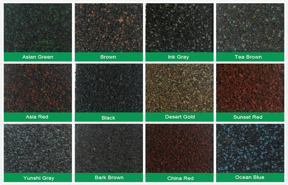 China Colorful Asphalt Shingles Roof For Building Roofing Protection / Decoration distributor