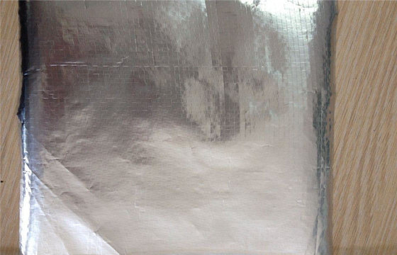 China Aluminum Foil Composite Waterproofing Membrane 0.16mm With Thermal Insulation distributor