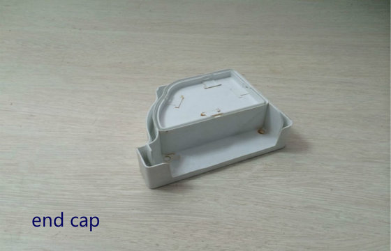 China Square PVC Rain Gutter ,  Roofing Rain Gutters And Downspouts distributor