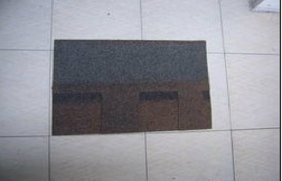 cheap Dual Layer Gray / Dark Asphalt Shingle Roofing for Villa , House