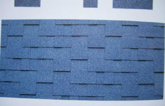 cheap Light Weight Architectural Asphalt Shingles , 2 Layer Villa Roofing Tiles