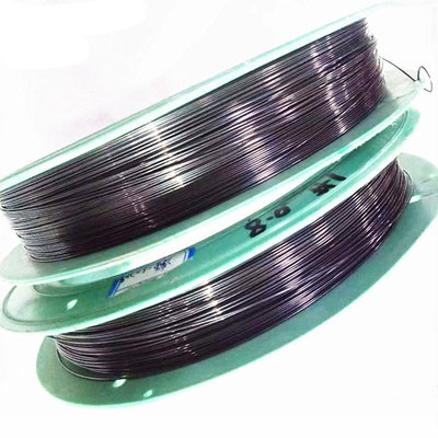 Dia 0.1mm Nitinol Antenna Wire Nitinol Superelastic Wire for medical application