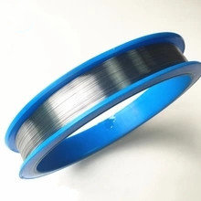 Dia 0.1mm Nitinol Antenna Wire Nitinol Superelastic Wire for medical application