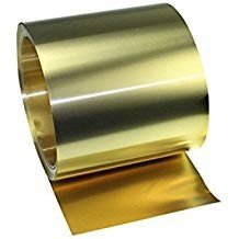 H63 - C27200 - CuZn37 Metal Alloy Foils Of Copper And Zinc With Size 0.01mm