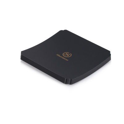 400*280*30mm black  rectangular acrylic room service tray