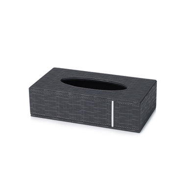 Free sample wholelsa manufacturer dia 225*270mm round shape double layer trash bin hotel leather