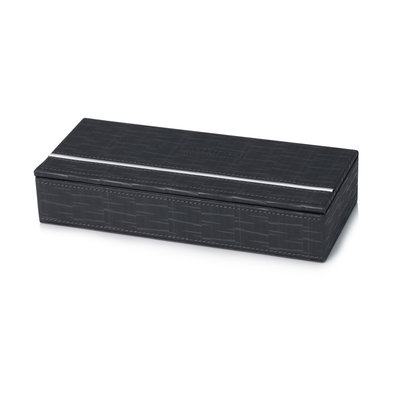 Free sample wholelsa manufacturer dia 225*270mm round shape double layer trash bin hotel leather