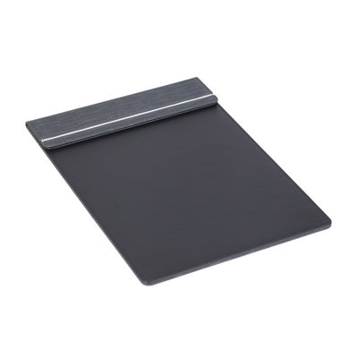 Free sample wholelsa manufacturer dia 225*270mm round shape double layer trash bin hotel leather