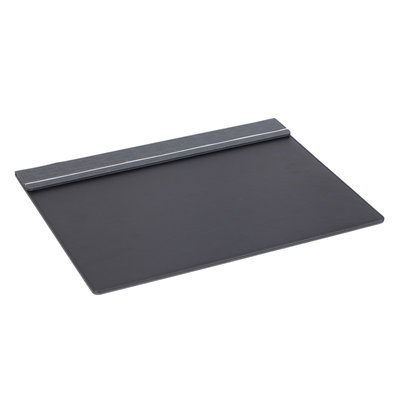 Free sample wholelsa manufacturer dia 225*270mm round shape double layer trash bin hotel leather