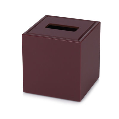155*70*75mm coffee  acrylic sachet box for 5-star hotel bathroom