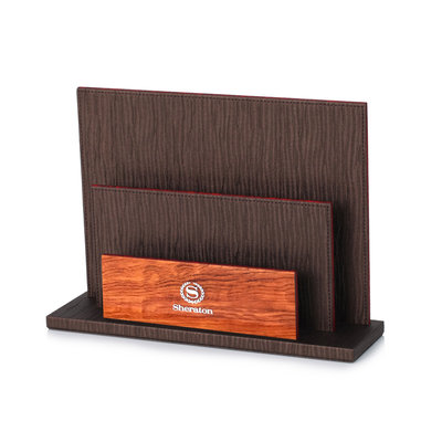 hotel bathroom accesories 210*270*85mm brown acrylic consumable box  for 5-star hotel