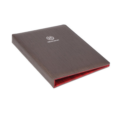 hotel bathroom accesories 210*270*85mm brown acrylic consumable box  for 5-star hotel