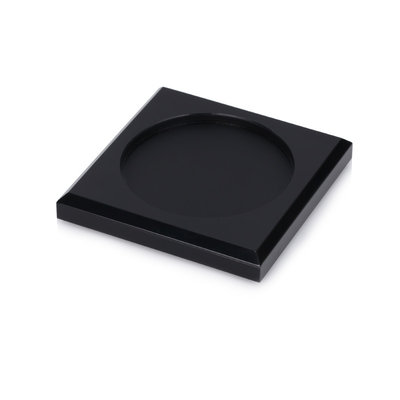 Factory custom wholesale high quality black acrylic square tissue box hotel supply