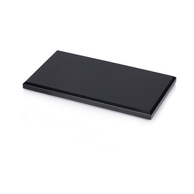 Factory custom wholesale high quality black acrylic square tissue box hotel supply