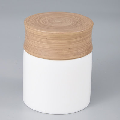 wooden white resin round soap dish for 5-star hotel bathroom accessories