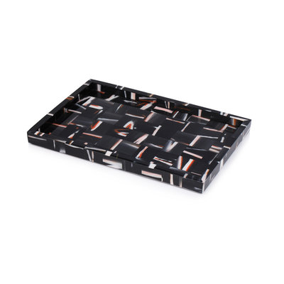 colorful seashell resin small resin tray for 5-star sea hotel